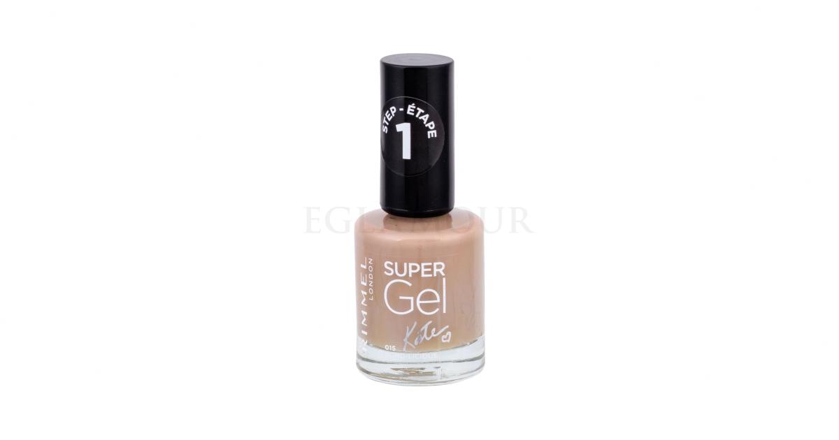 Rimmel London Super Gel By Kate STEP1 Lakier do paznokci dla kobiet 12 ...