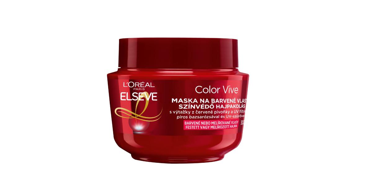 L'Oréal Paris Elseve Color-Vive Mask Maski do włosów dla kobiet ...