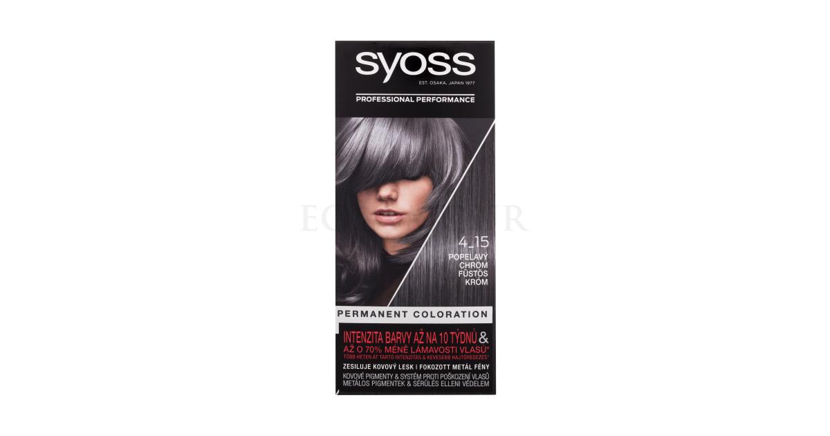 Syoss Permanent Coloration Farba do włosów dla kobiet 50 ml Odcień 4-15 ...