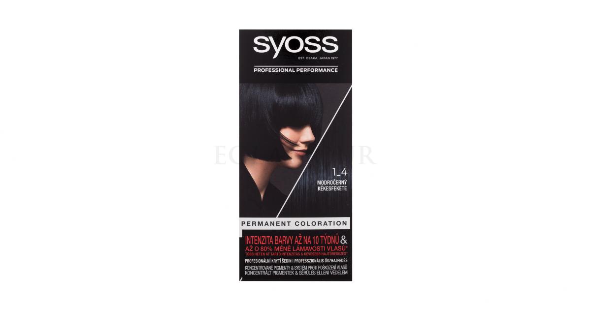 Syoss Permanent Coloration Farba do włosów dla kobiet 50 ml Odcień 1-4 ...