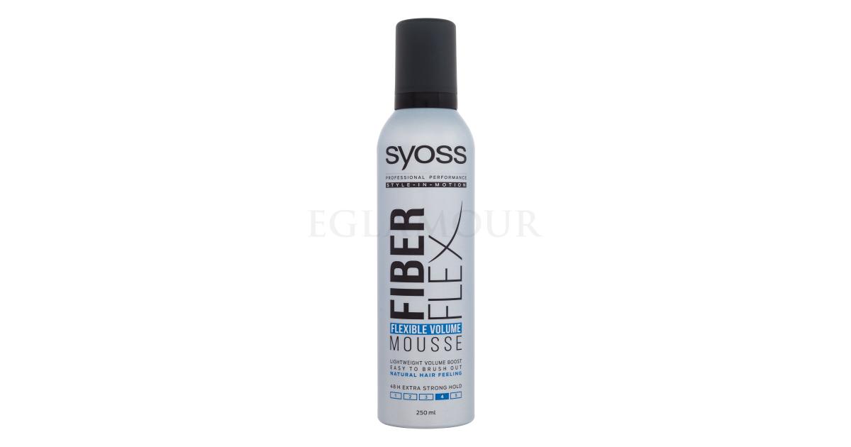 Syoss Fiber Flex Flexible Volume Mousse Pianki do włosów dla kobiet ...