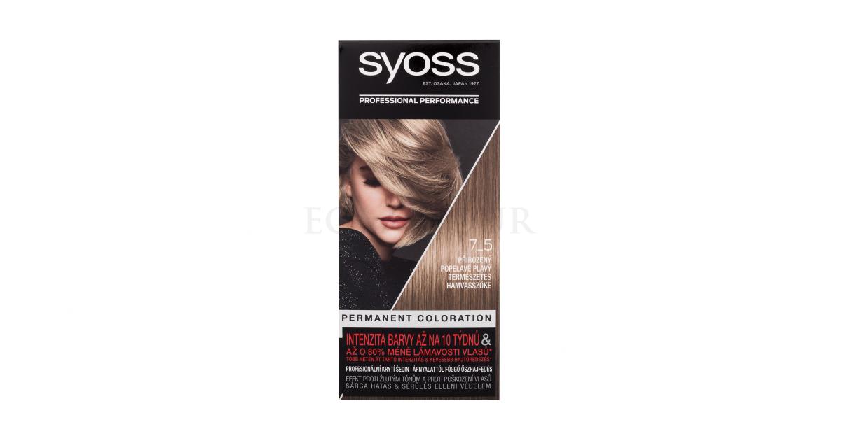Syoss Permanent Coloration Farba do włosów dla kobiet 50 ml Odcień 7-5 ...