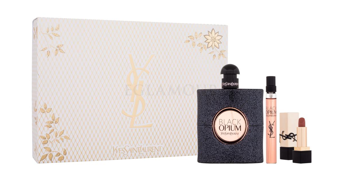 Yves Saint Laurent Black Opium Zestaw woda perfumowana 90 ml + woda ...