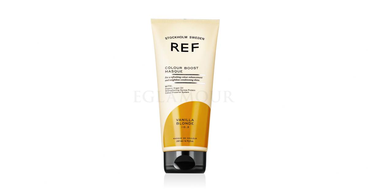 REF Colour Boost Masque Farba do włosów 200 ml Odcień Vanilla Blonde 10 ...