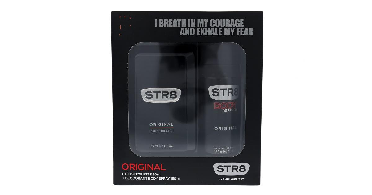 STR8 Original Zestaw Edt 50 ml + Deodorant 150 ml - Perfumeria internetowa E-Glamour.pl