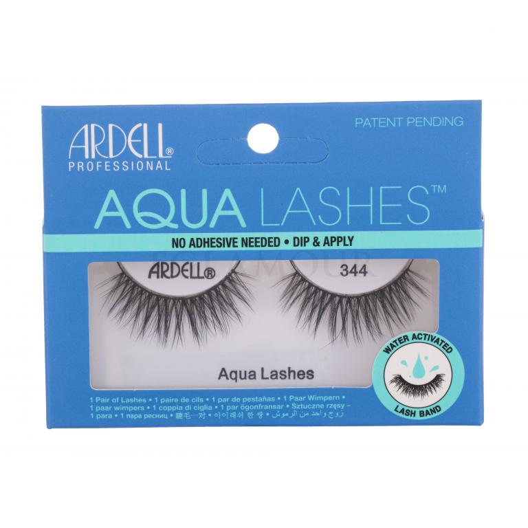 Ardell Aqua Lashes 344 Sztuczne rzęsy dla kobiet 1 szt Odcień Black ...