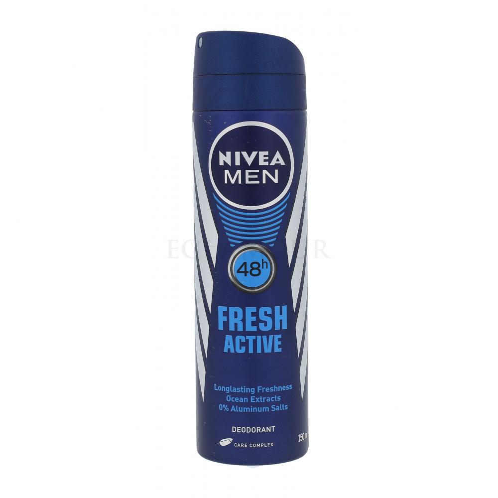 Nivea Men Fresh Active 48h Dezodorant dla mężczyzn 150 ml - Perfumeria ...