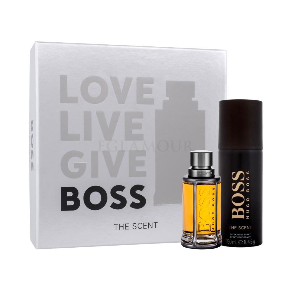 HUGO BOSS Boss The Scent 2015 SET1 Zestaw EDT 50 ml + dezodorant 150 ml ...