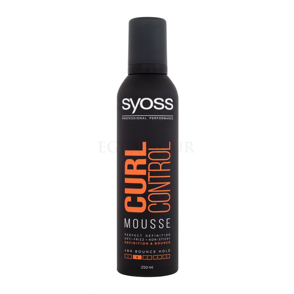 Syoss Curl Control Mousse Pianki do włosów dla kobiet - Perfumeria ...