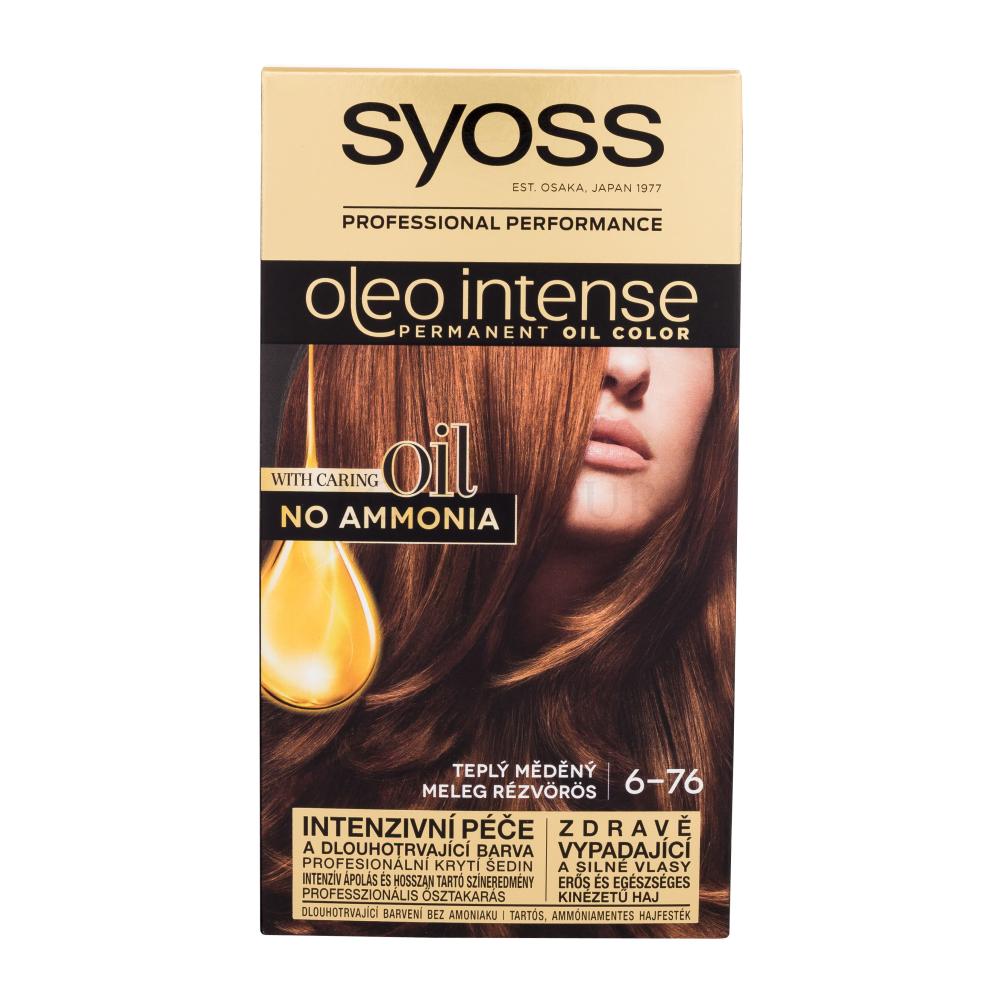 Syoss Oleo Intense Permanent Oil Color Farba do włosów dla kobiet 50 ml ...