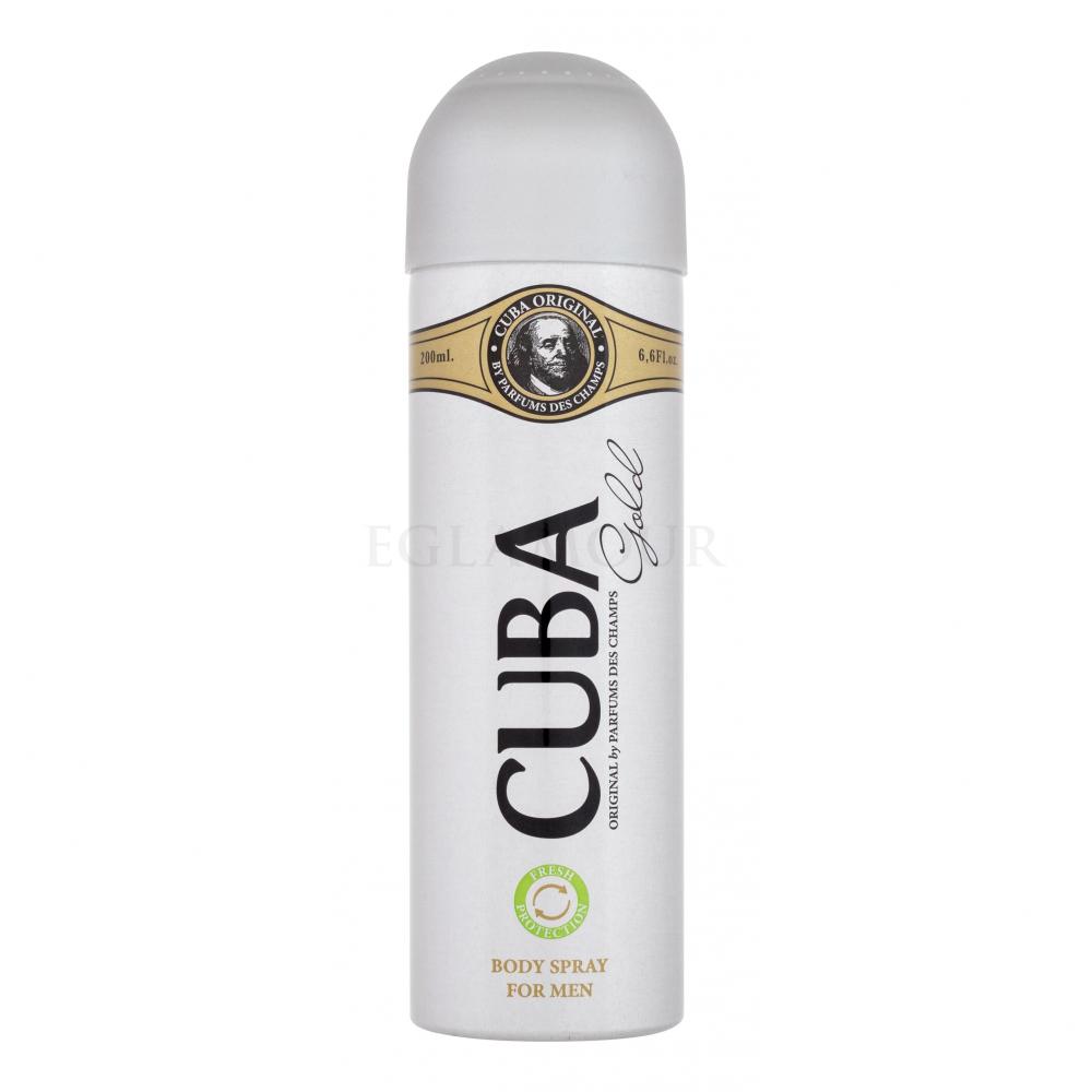 Cuba Gold Dezodorant dla mężczyzn 200 ml - Perfumeria internetowa E ...