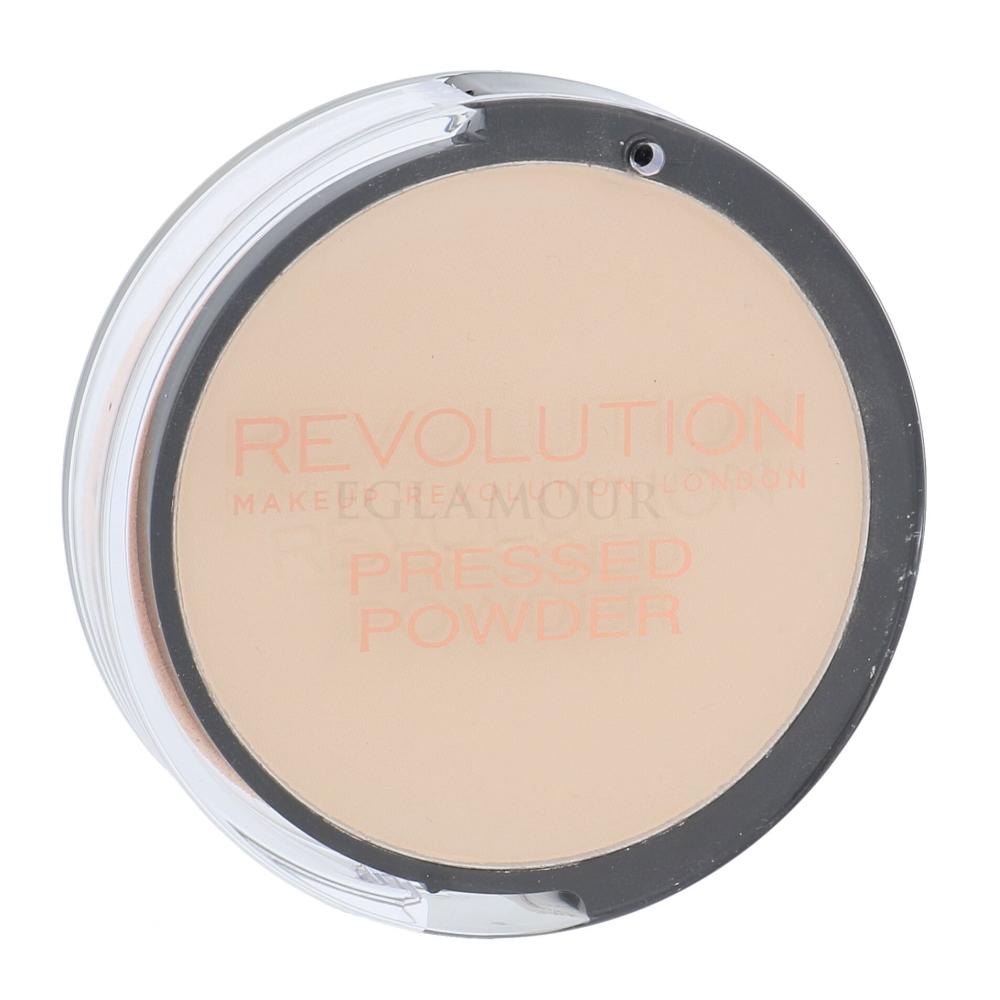 Makeup Revolution London Pressed Powder Puder dla kobiet 7,5 g Odcień ...